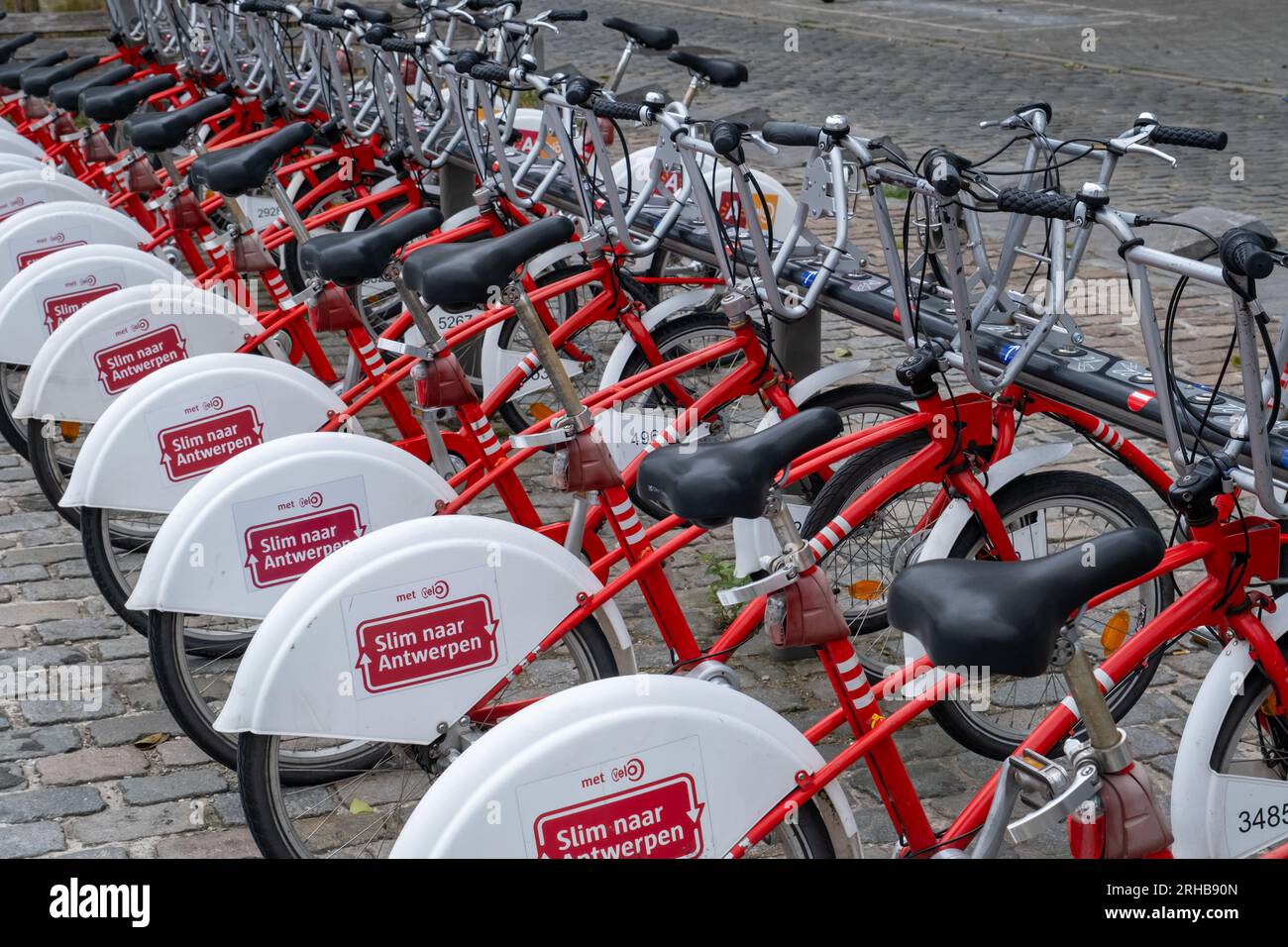 Belgium antwerp velo bike station hi-res stock photography and images ...