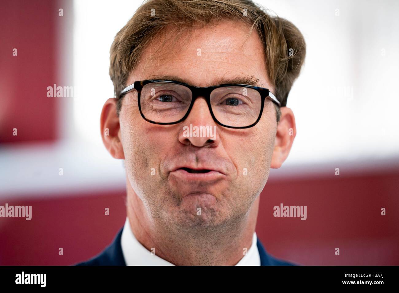 Tobias Ellwood, chair of the Defence Select Committee, speaking at an ...