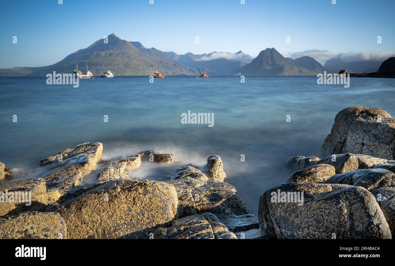Isle of Skye Elgol and the iconic view of the Cullins and Loch Scavaig ...