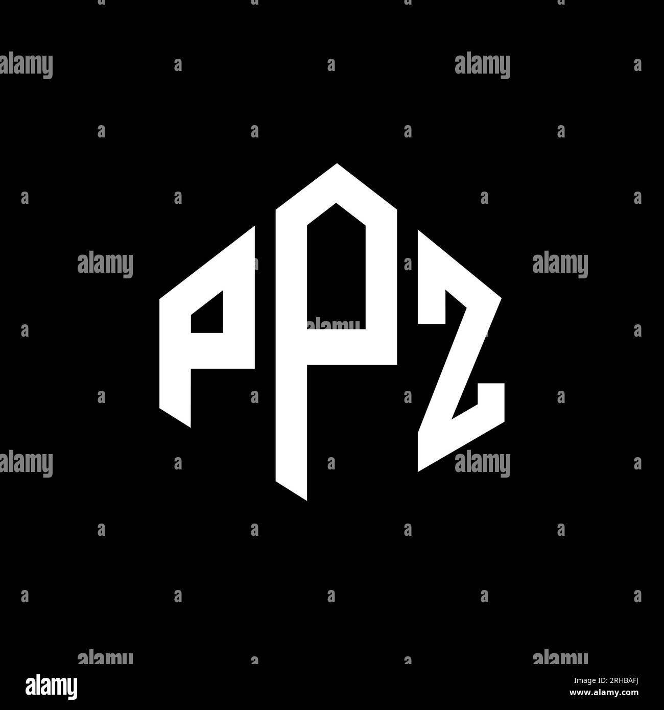 Ppz logo design hi-res stock photography and images - Alamy