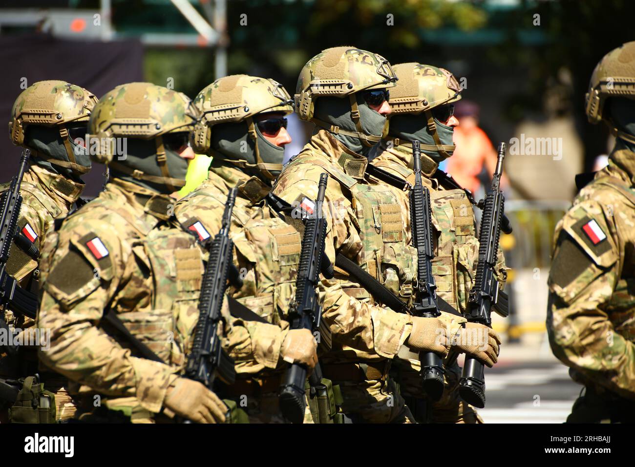 Poland, Warsaw: Polish Army prepare for the Celebration Day of the ...