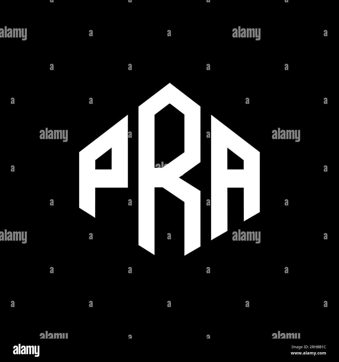 Pra logo design Stock Vector Images - Alamy