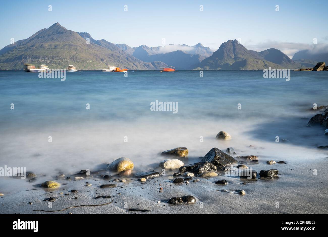 Isle of Skye Elgol and the iconic view of the Cullins and Loch Scavaig ...