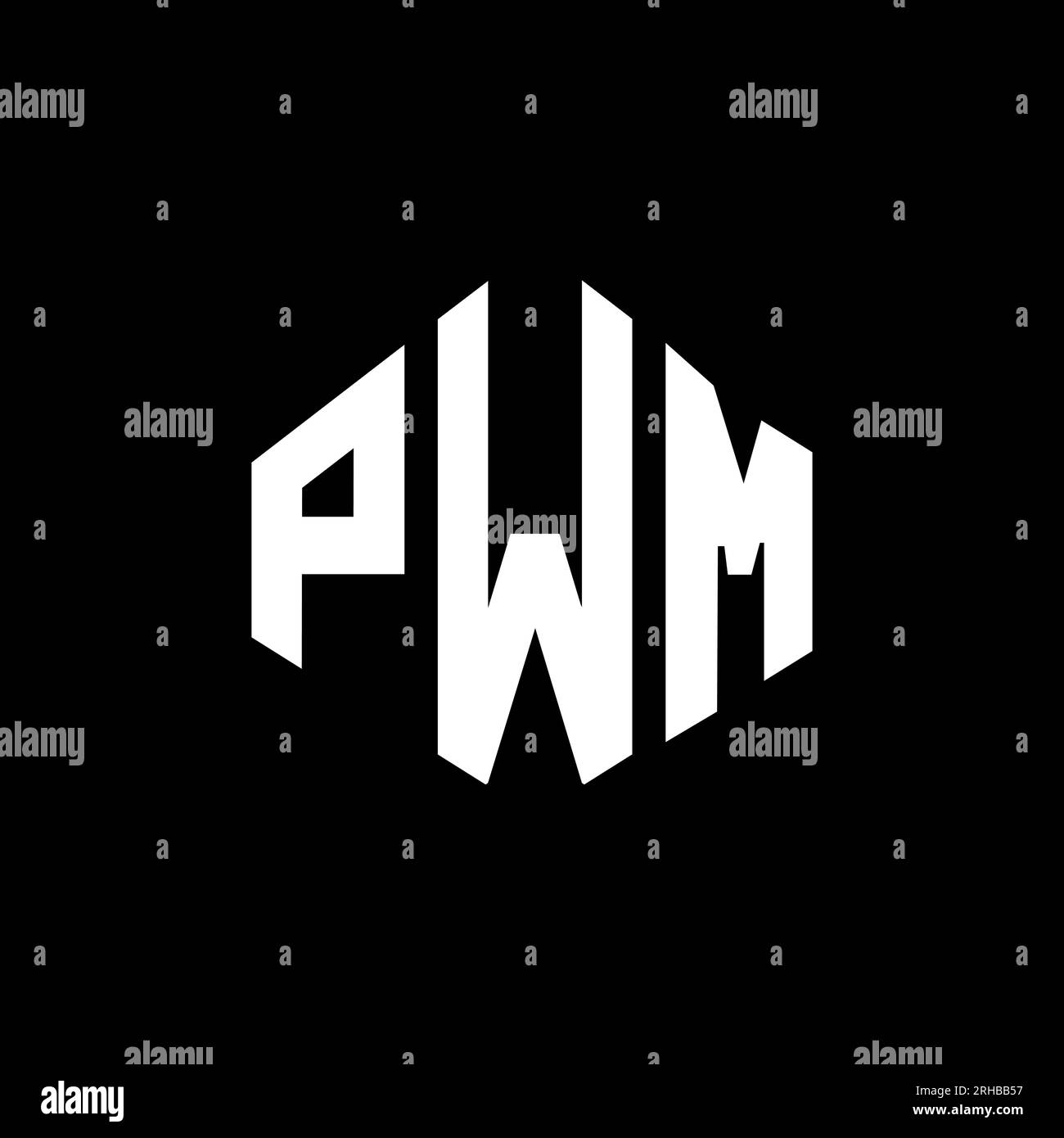 PWM letter logo design with polygon shape. PWM polygon and cube shape ... PWM letter logo design with polygon shape. PWM polygon and cube shape ...