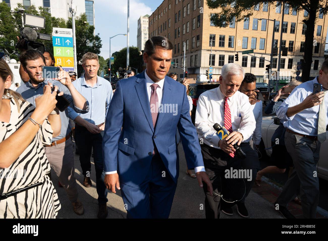 Atlanta, Georgia, USA. 14th Aug, 2023. Former (2019-2023) Georgia Lt ...
