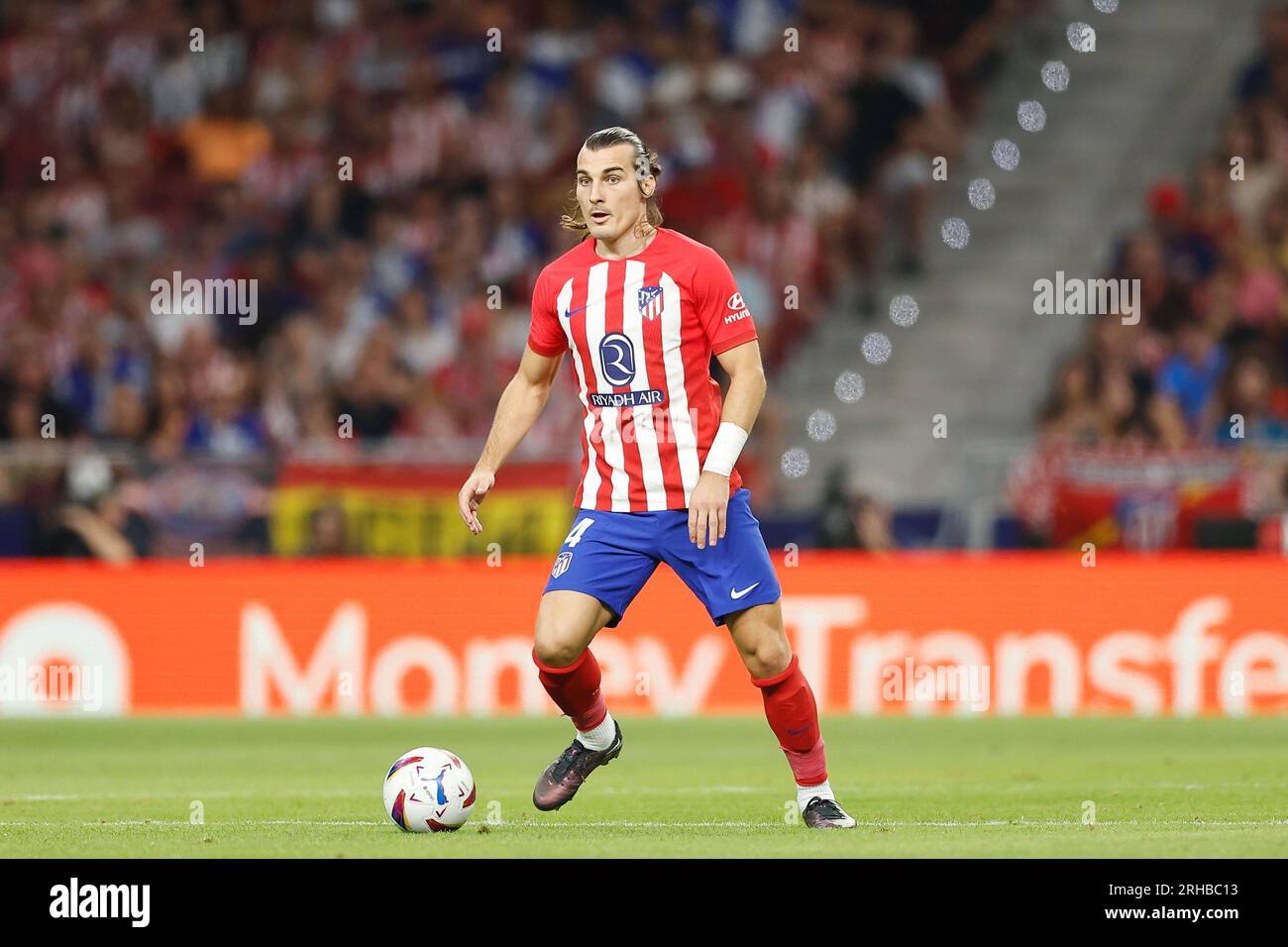 Madrid, Spain. 14th Aug, 2023. Caglar Soyuncu (Atletico) Football ...