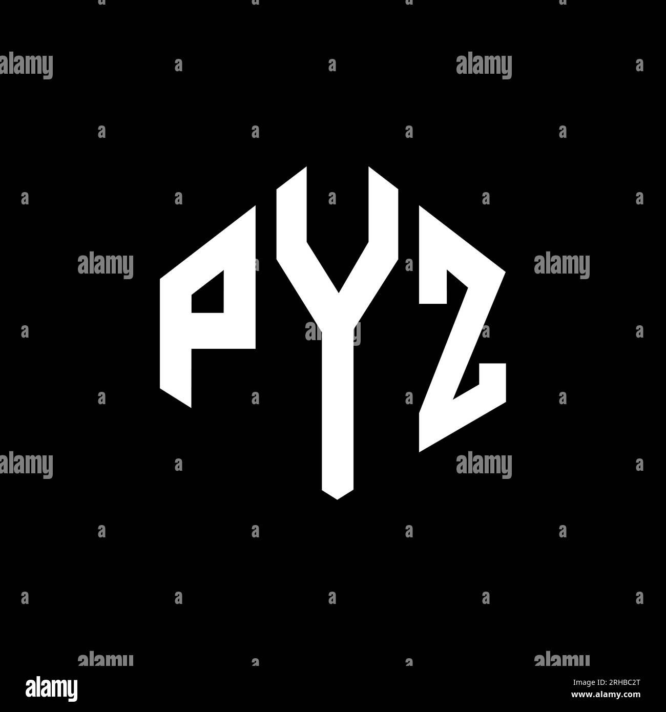 Pyz letter Stock Vector Images - Alamy