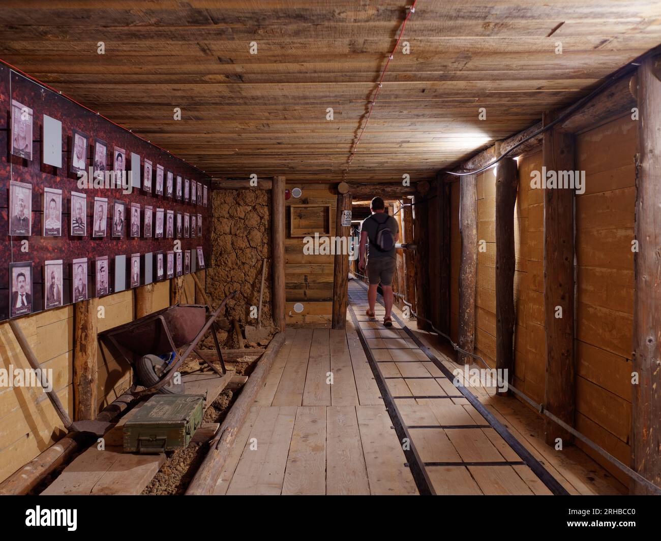 Replica Sarajevo Tunnel, aka Tunel spasa and Tunnel of Hope built under ...