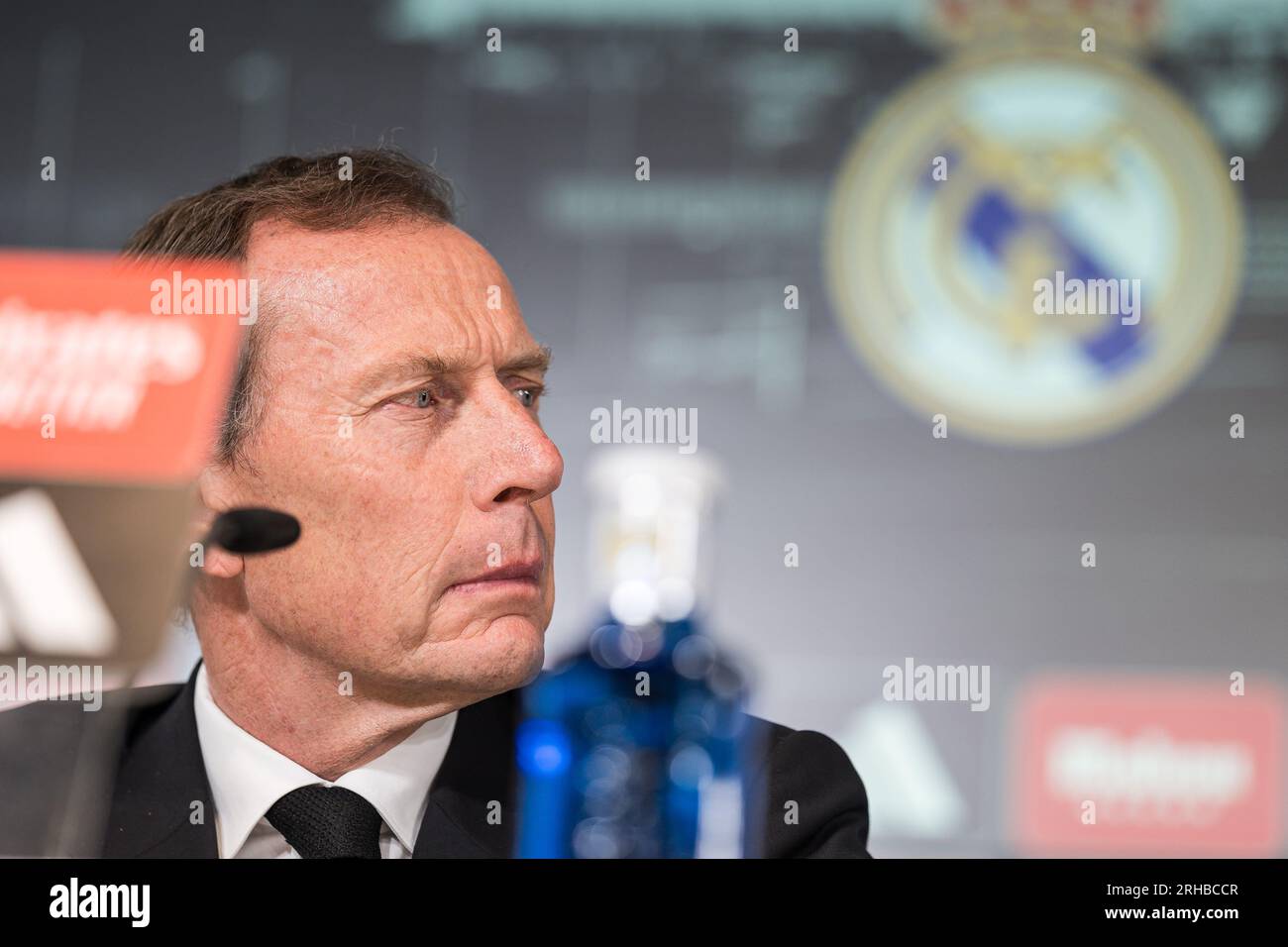 Madrid, Spain. 15th Aug, 2023. Emilio Butragueño Director of ...