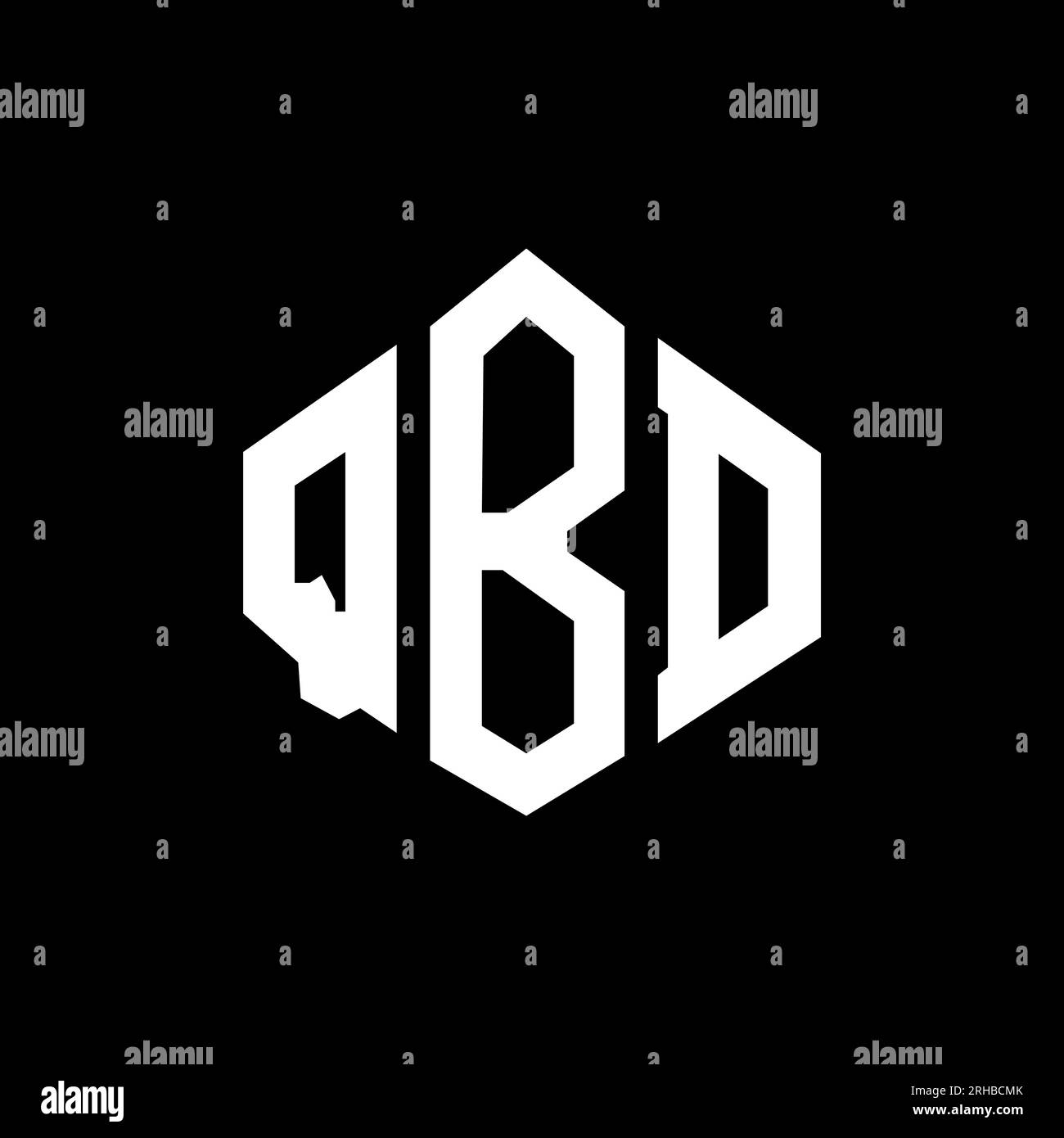 Qbd logo design hi-res stock photography and images - Alamy