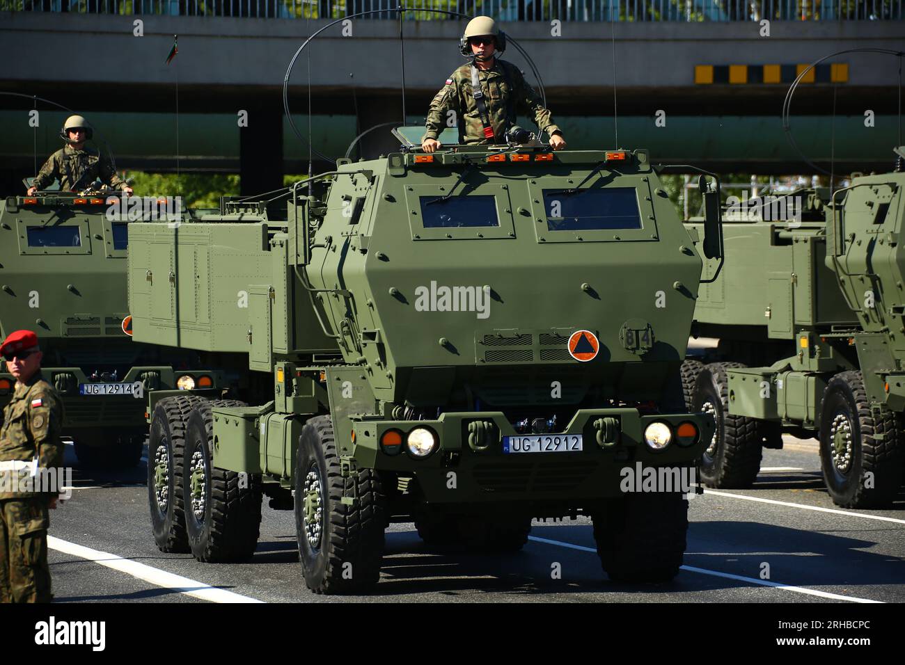 Poland, Warsaw: Polish Army presents HIMARS missle systems during ...