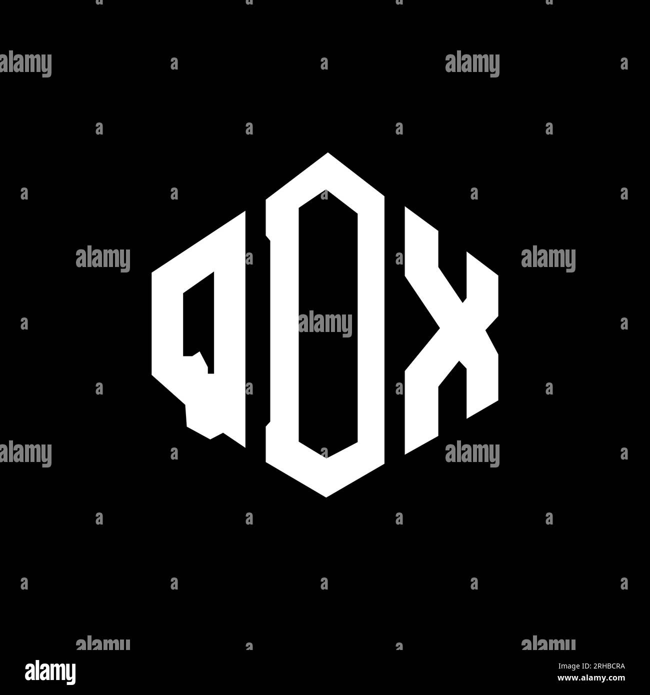 Qdx logo design hi-res stock photography and images - Alamy