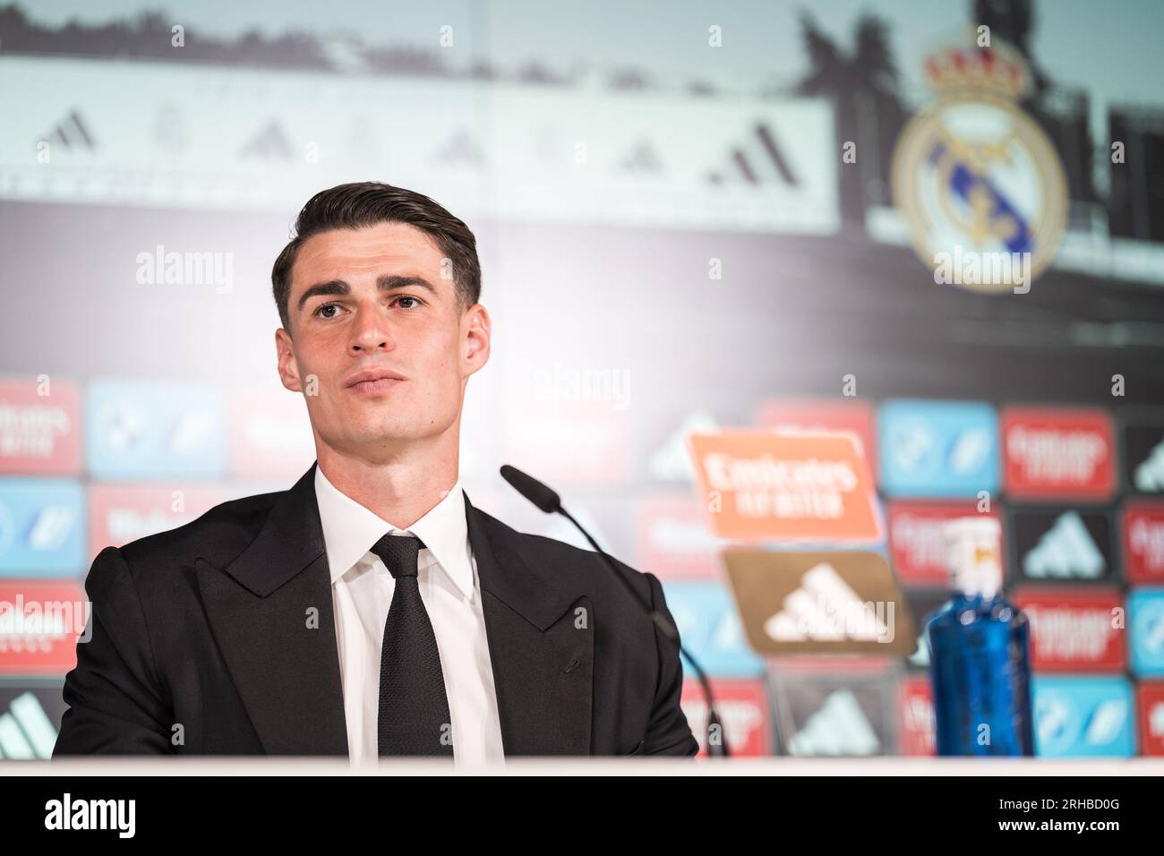 Madrid, Spain. 15th Aug, 2023. Kepa Arrizabalaga seen in front of the ...