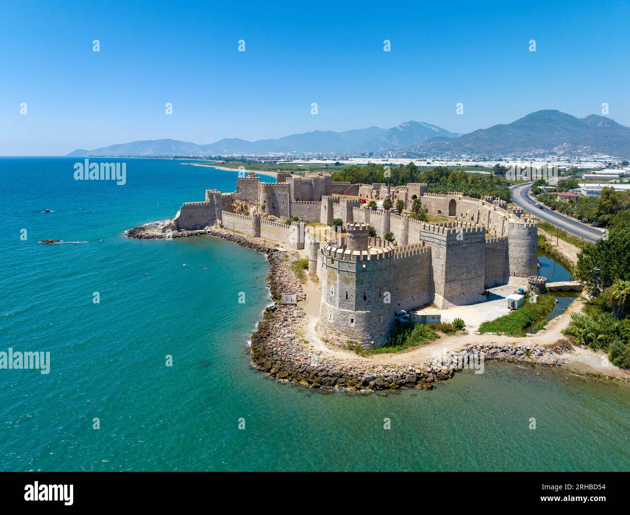Mamure castle medieval anamur hi-res stock photography and images - Alamy