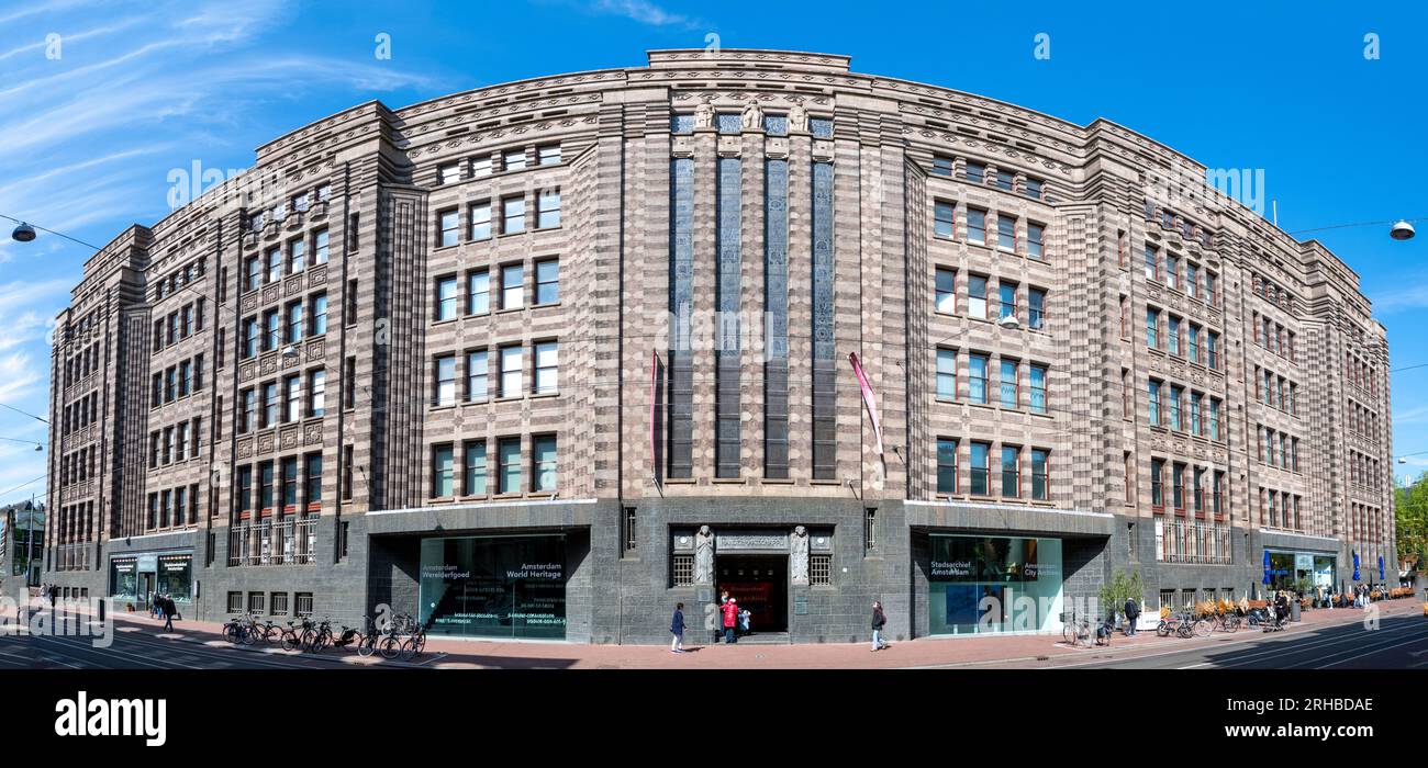 Amsterdam World Heritage building (De Bazel Stock Photo - Alamy