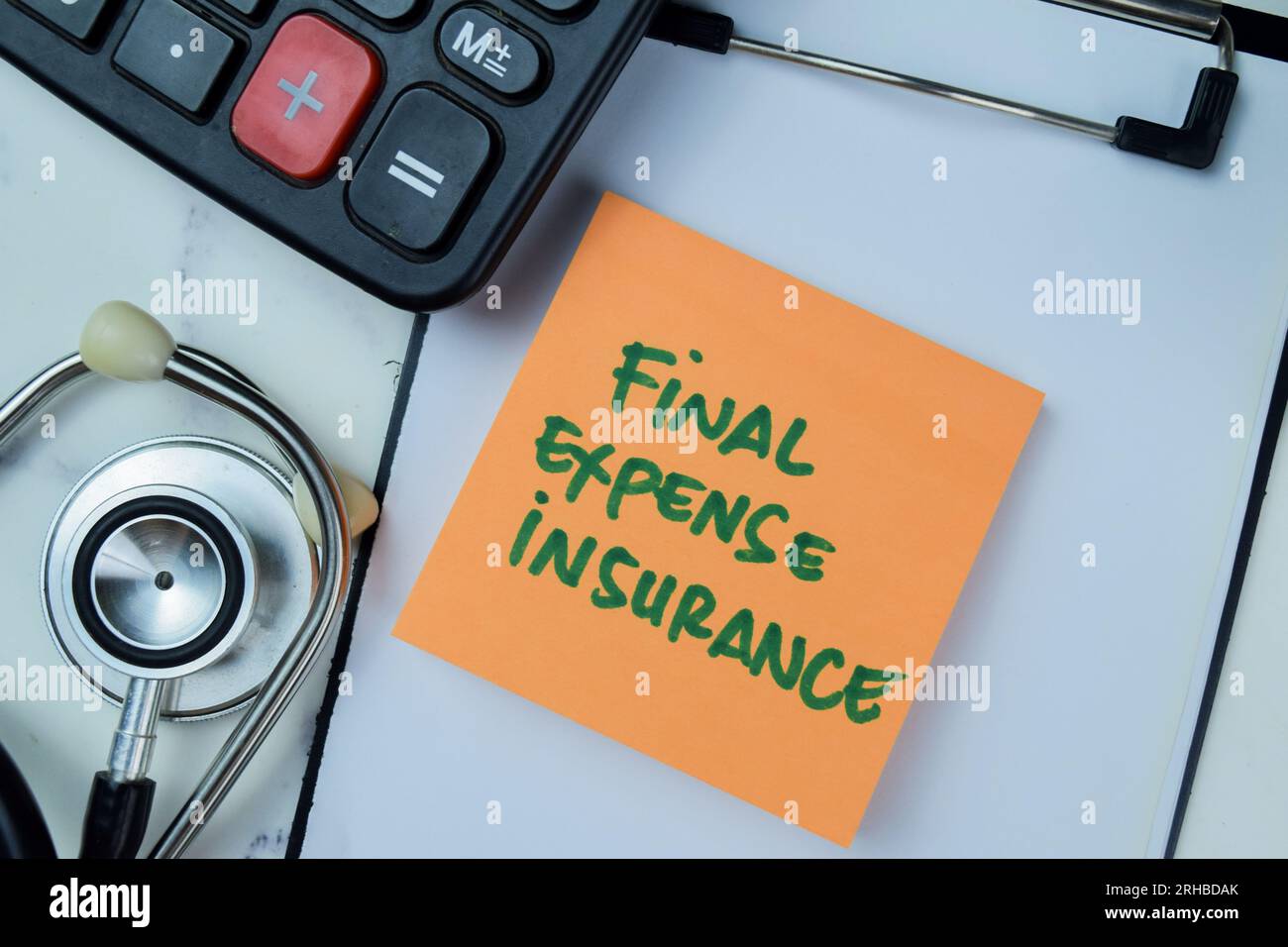 Final expense hi-res stock photography and images - Alamy