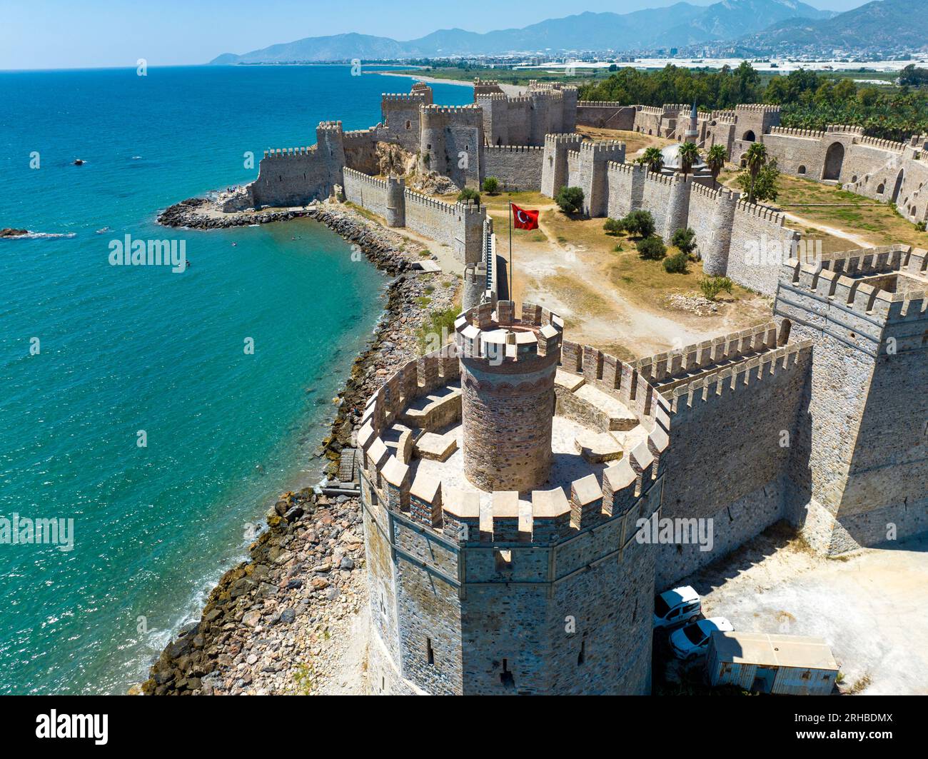 Mamure castle medieval anamur hi-res stock photography and images - Alamy