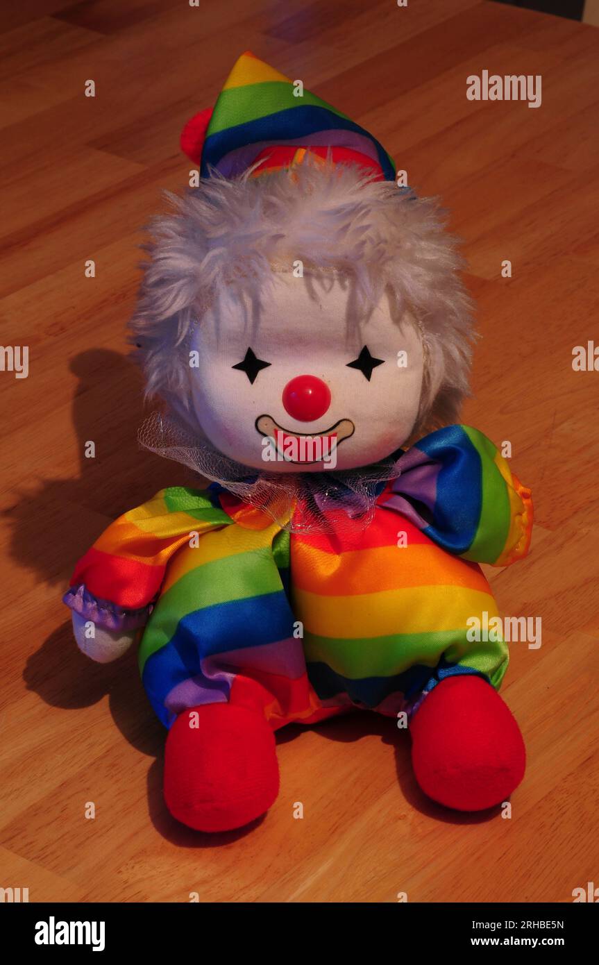 Toy clown hi-res stock photography and images - Alamy
