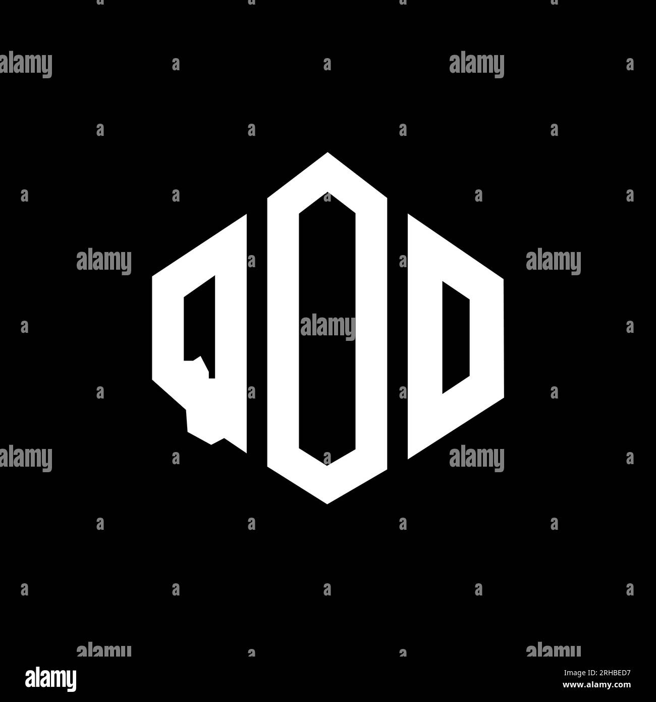 Qoo Letter Logo Design With Polygon Shape Qoo Polygon And Cube Shape Logo Design Qoo Hexagon