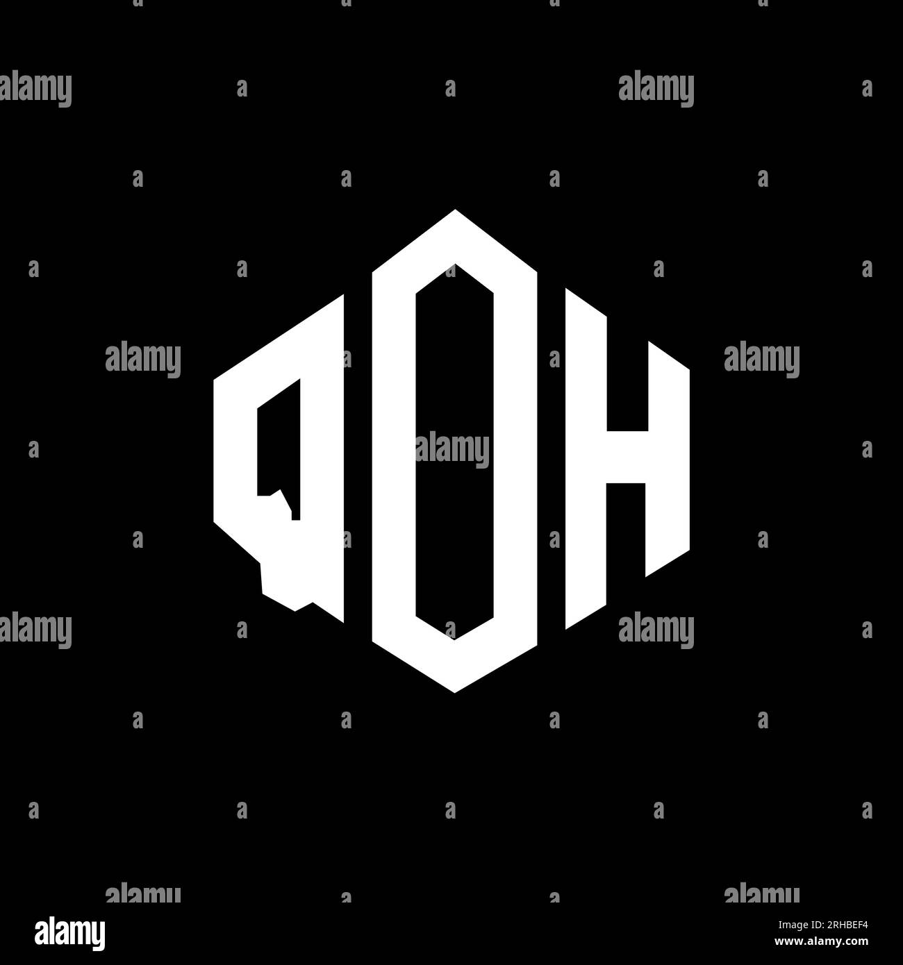 Qoh logo design hi-res stock photography and images - Alamy