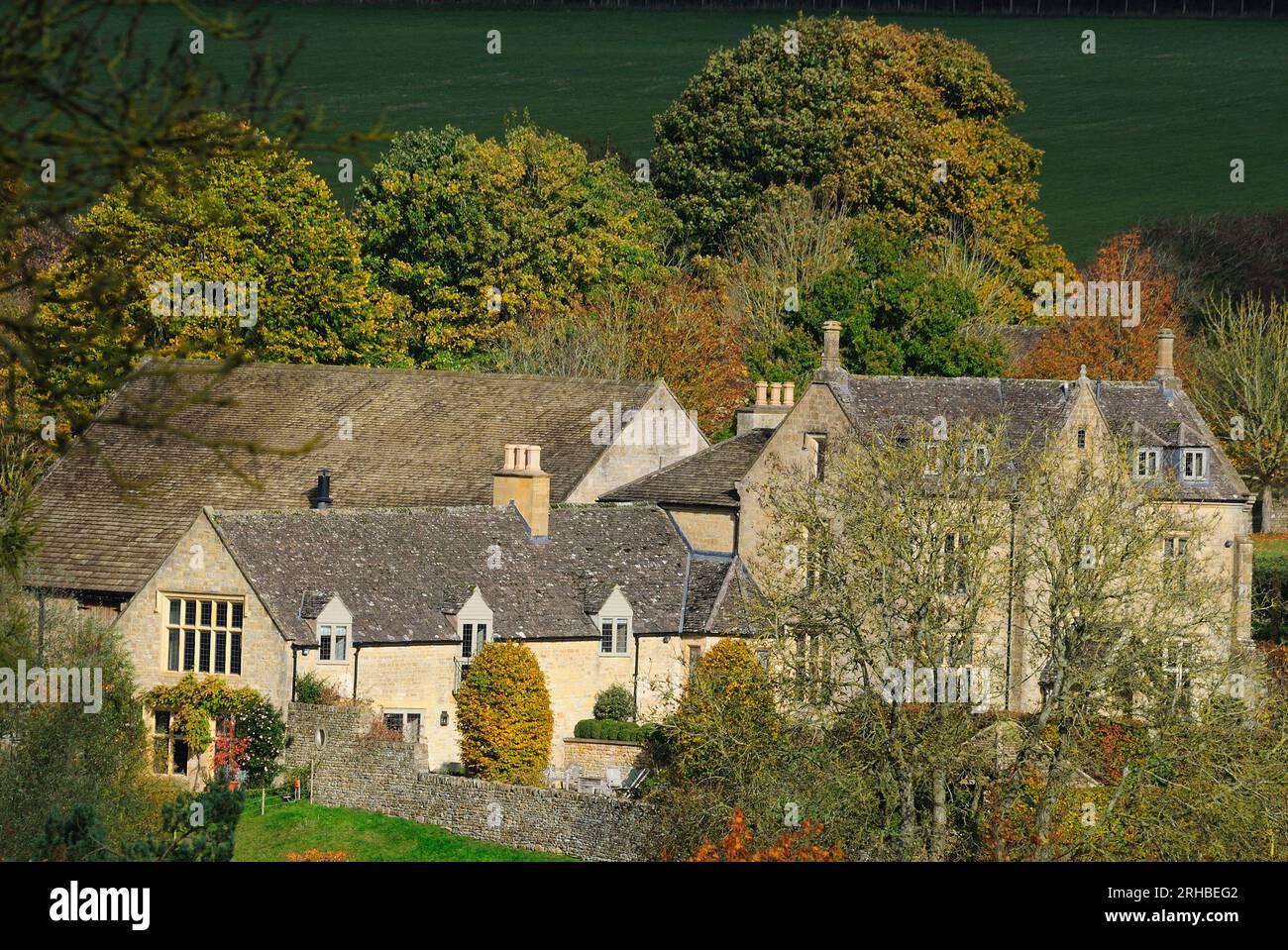 Guiting Power Cotswold village in Gloucestershire, UK Stock Photo - Alamy