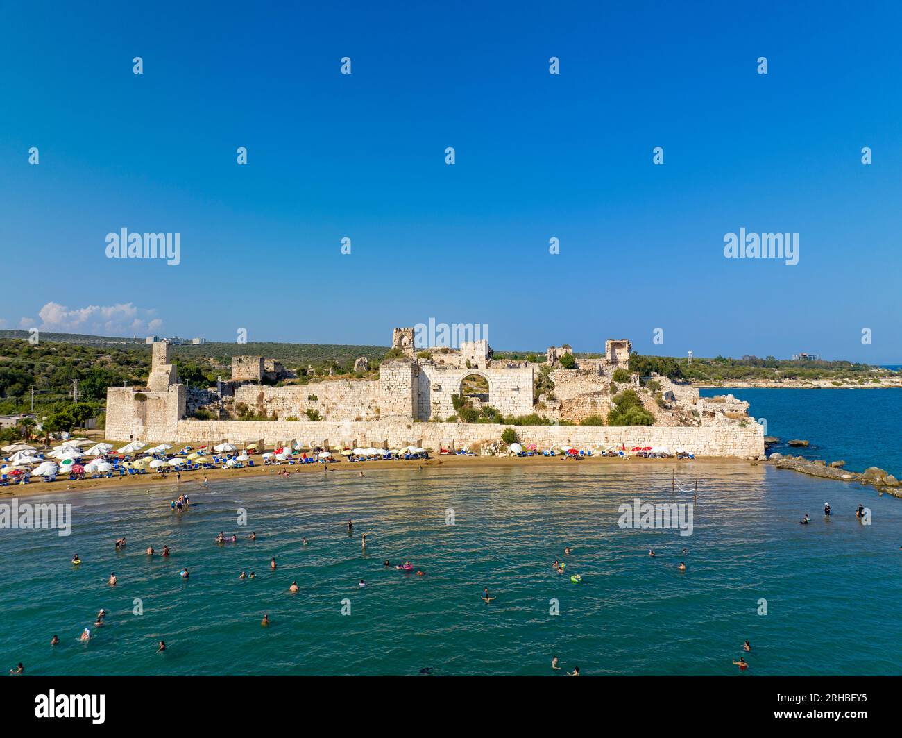 Byzantine castle silifke hi-res stock photography and images - Alamy