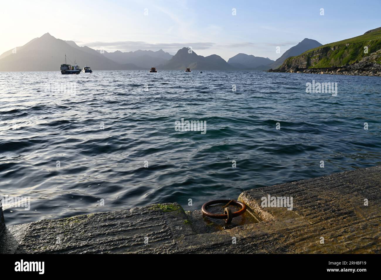 Isle of Skye Elgol and the iconic view of the Cullins and Loch Scavaig ...