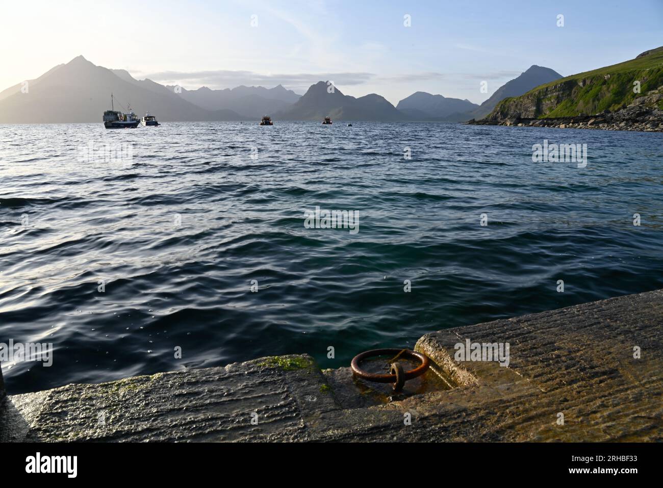 Isle of Skye Elgol and the iconic view of the Cullins and Loch Scavaig ...