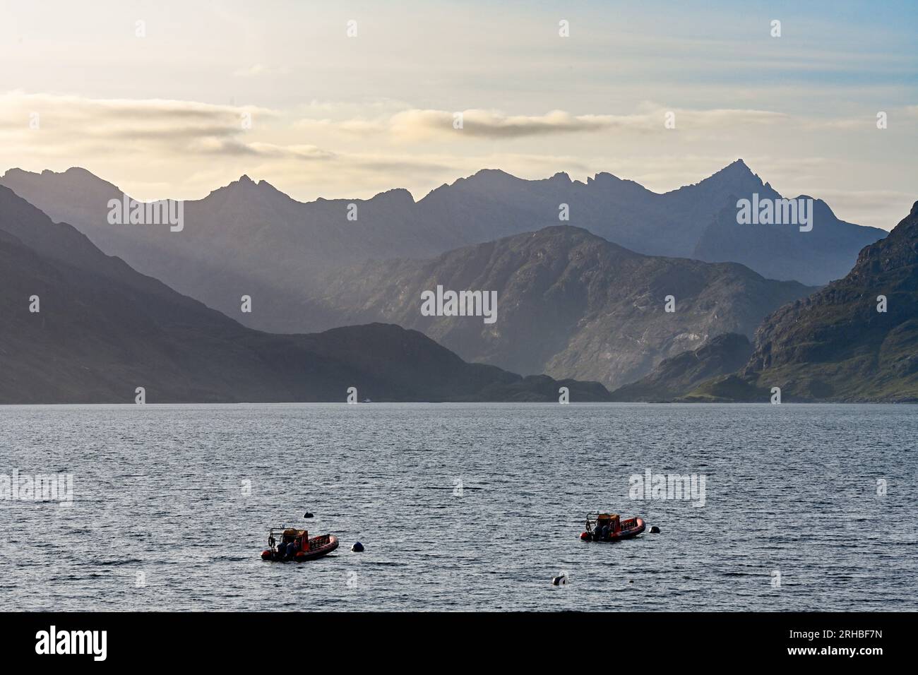 Isle of Skye Elgol and the iconic view of the Cullins and Loch Scavaig ...