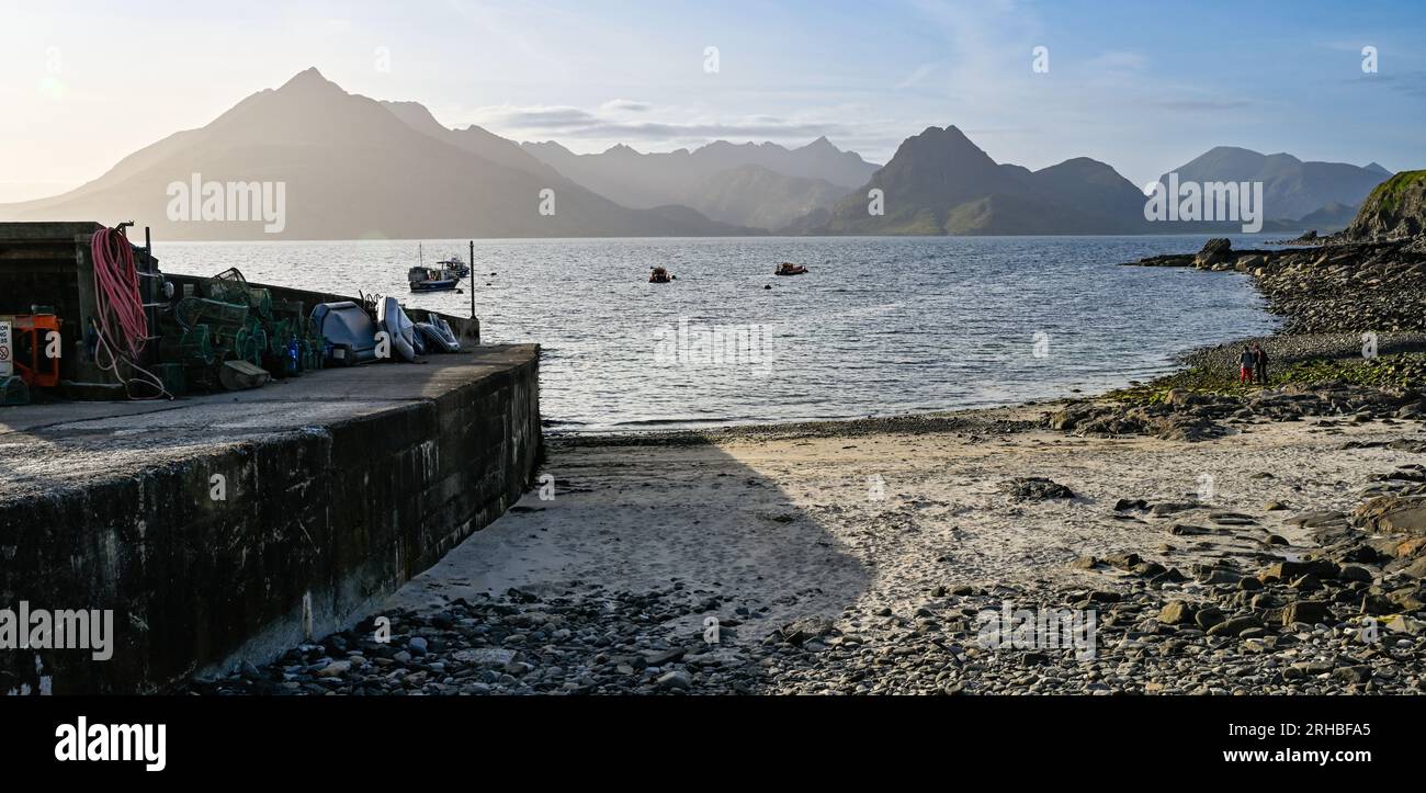 Isle of Skye Elgol and the iconic view of the Cullins and Loch Scavaig ...