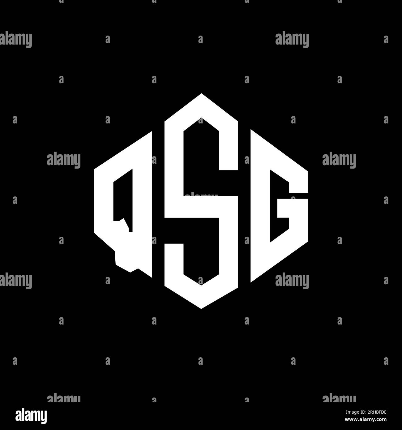 Qsg logo design hi-res stock photography and images - Alamy