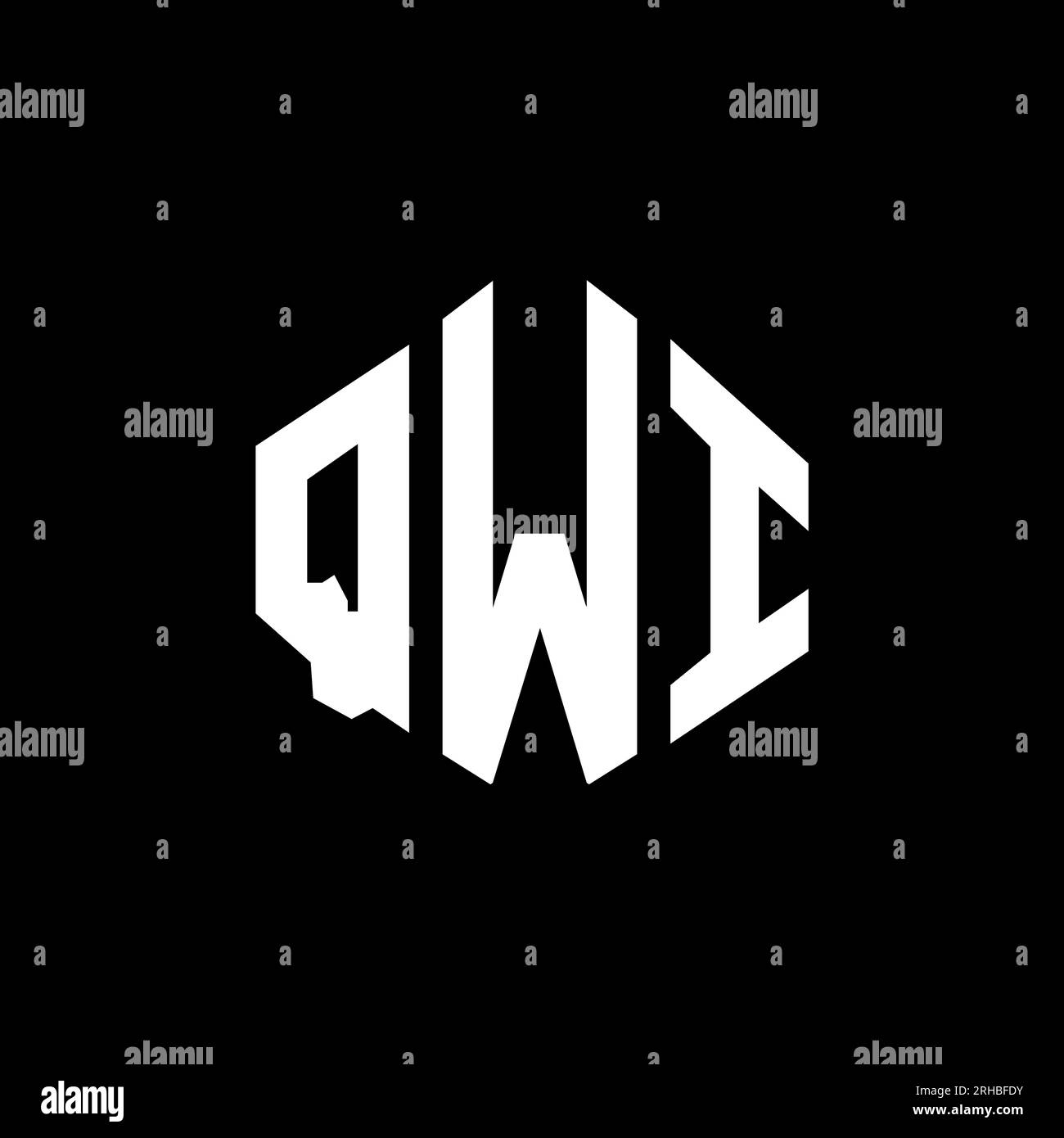 Qwi logo design hi-res stock photography and images - Alamy