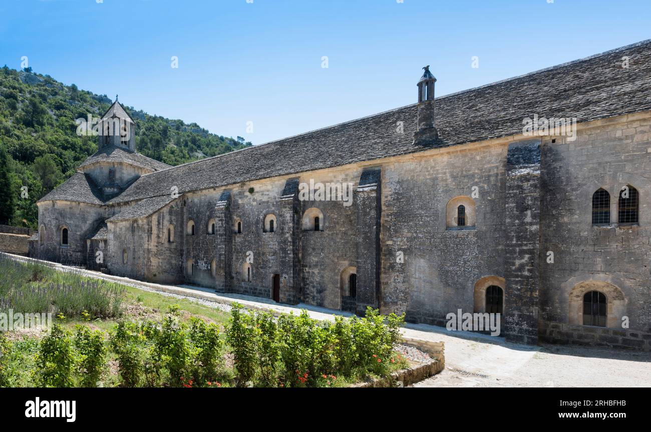 The Senanque Abbey near Gordes is one of the best preserved Cistercian ...