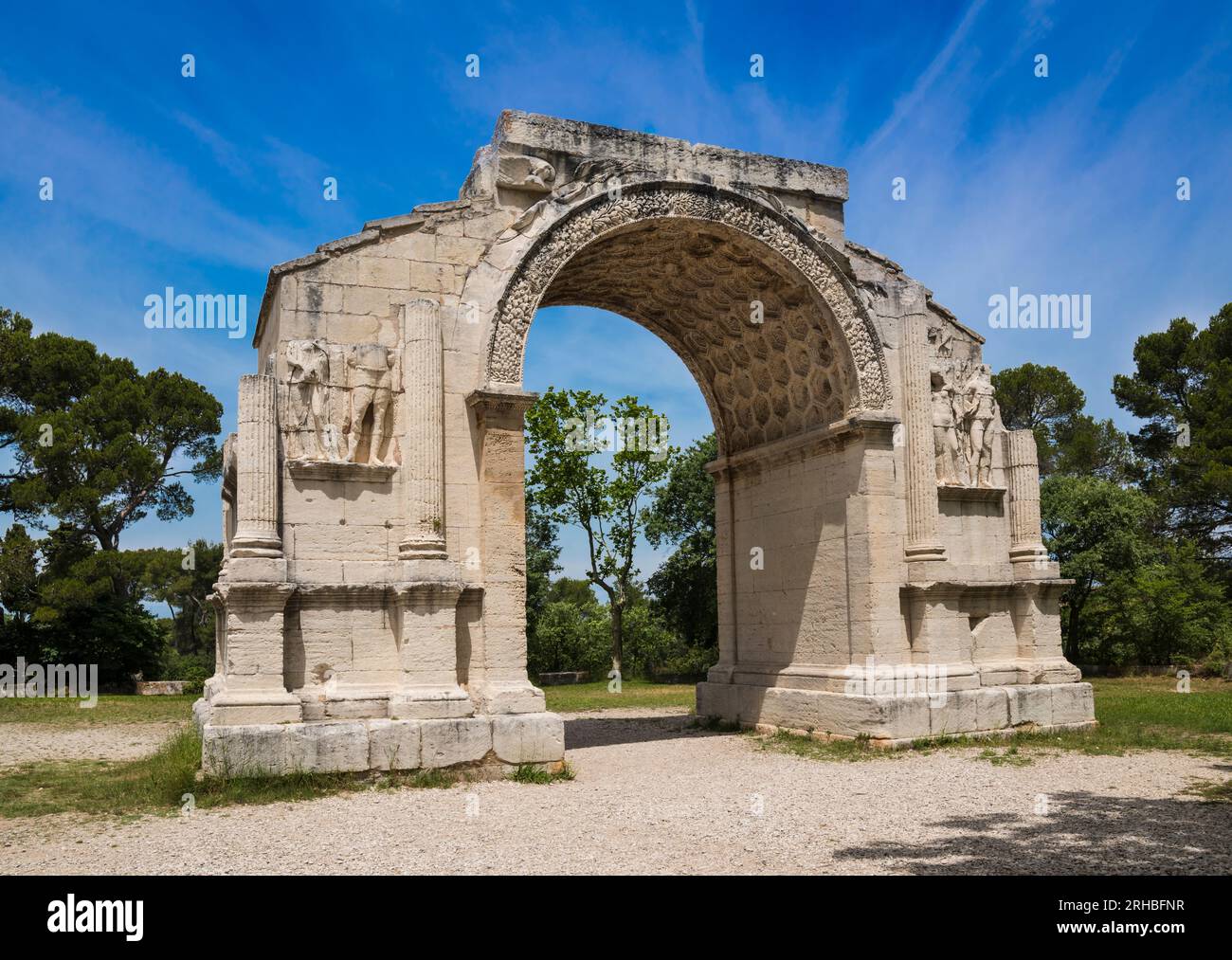 Glanum mausoleum hi-res stock photography and images - Alamy