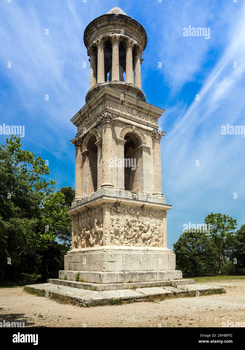 Glanum mausoleum hi-res stock photography and images - Alamy