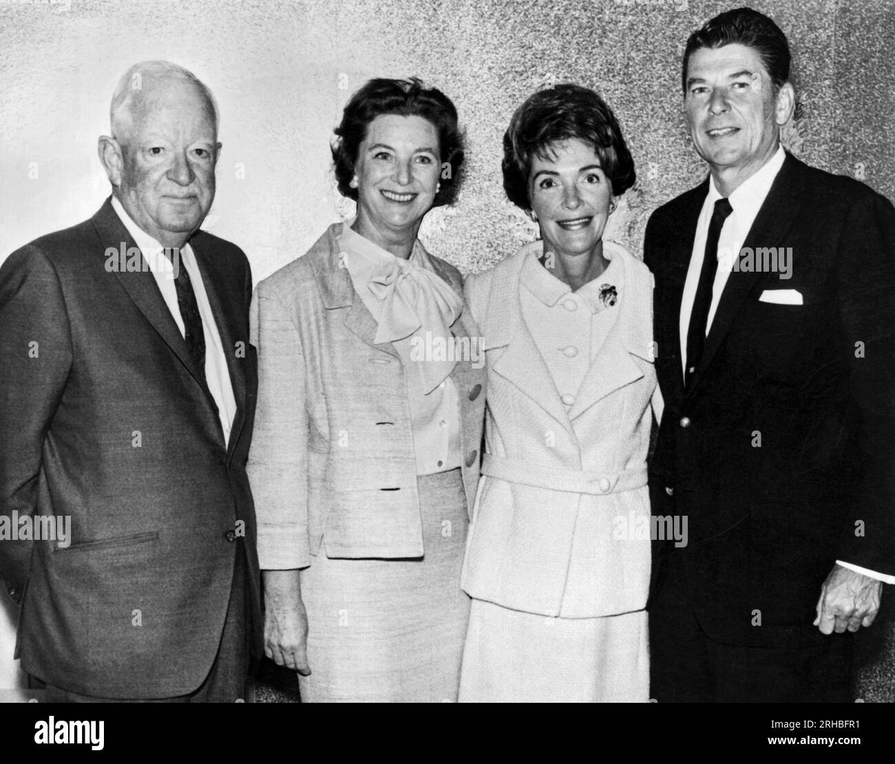 Nancy reagan looking up Black and White Stock Photos & Images - Alamy