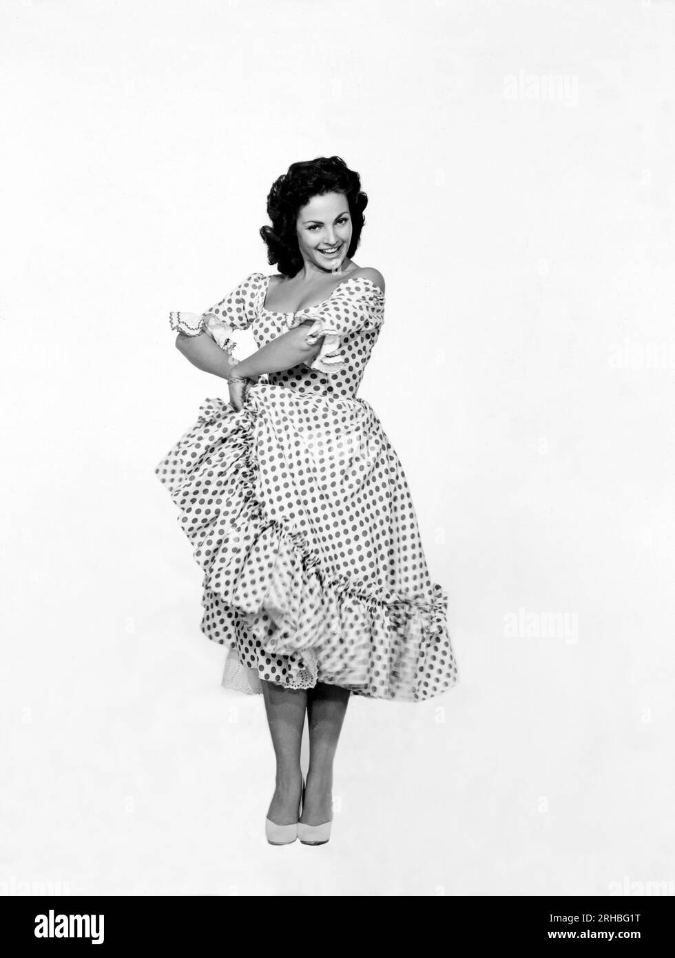 Hollywood, California: 1957 A portrait of Spanish movie star Carmen ...