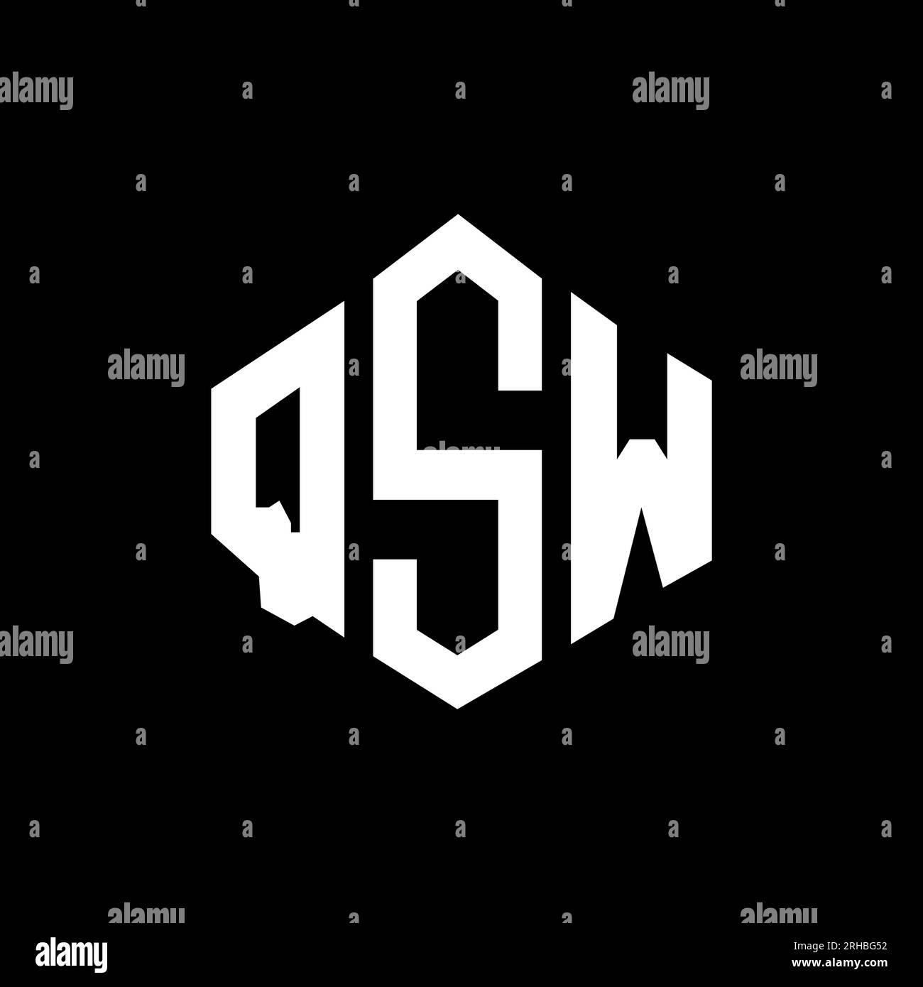 Qsw letter Stock Vector Images - Alamy