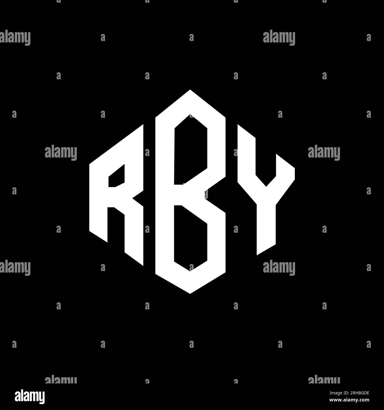 Rby logo design hi-res stock photography and images - Alamy