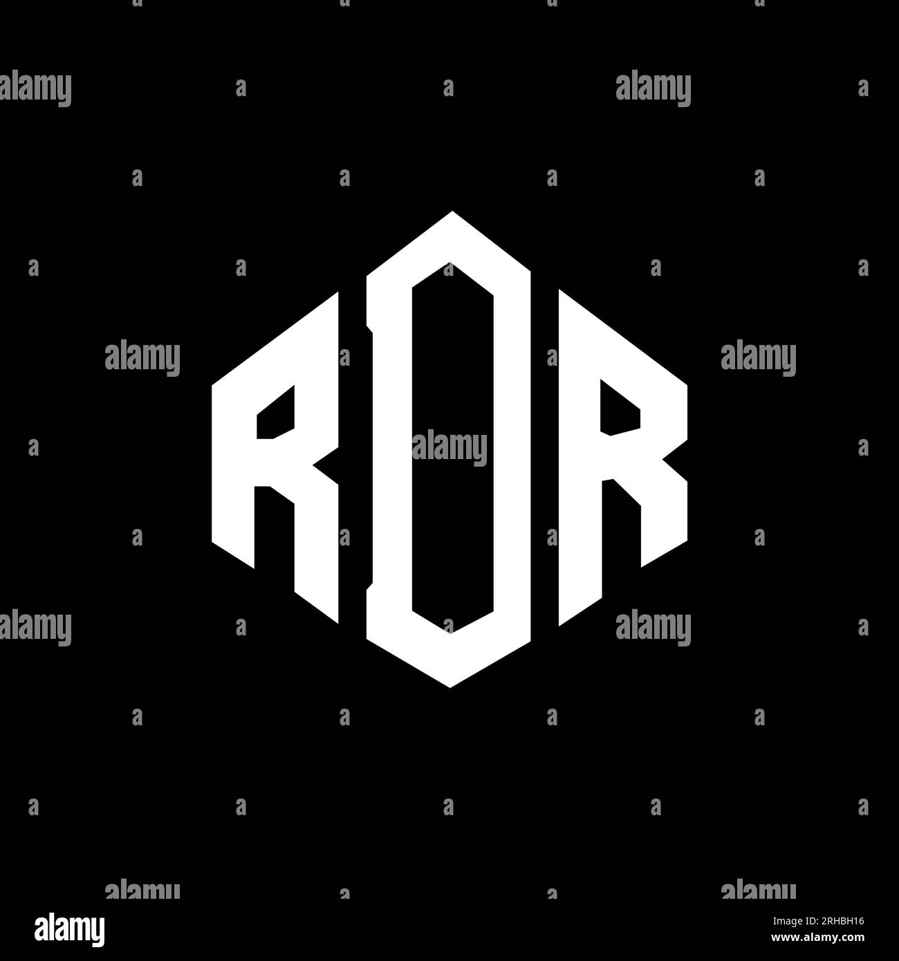 Rdr logo design hi-res stock photography and images - Alamy