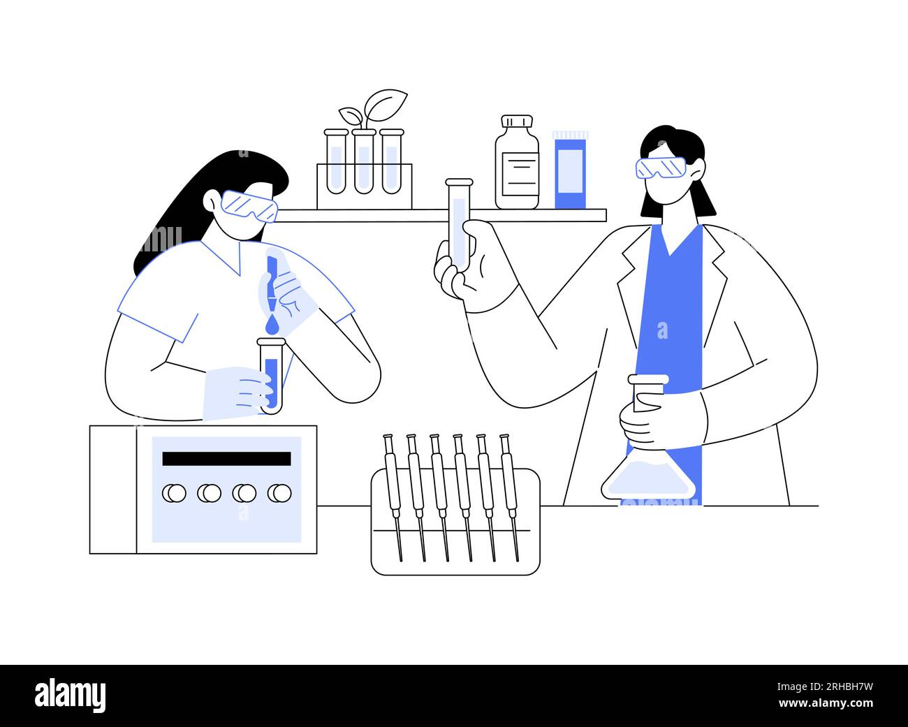 Experimental Conditions Setting Abstract Concept Vector Illustration Stock Vector Image And Art