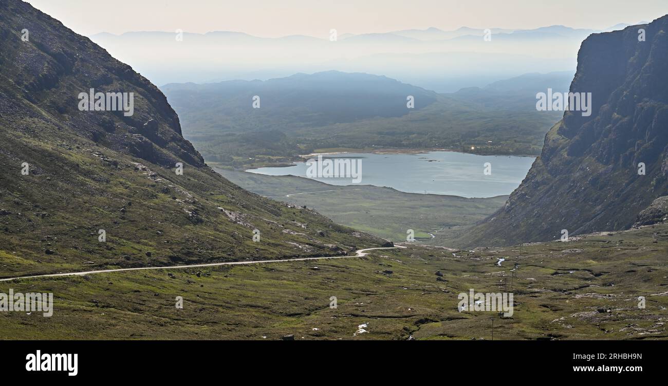 Bealach na Ba Viewpoint Strathcarron on the NC500 or North Coast 500 ...