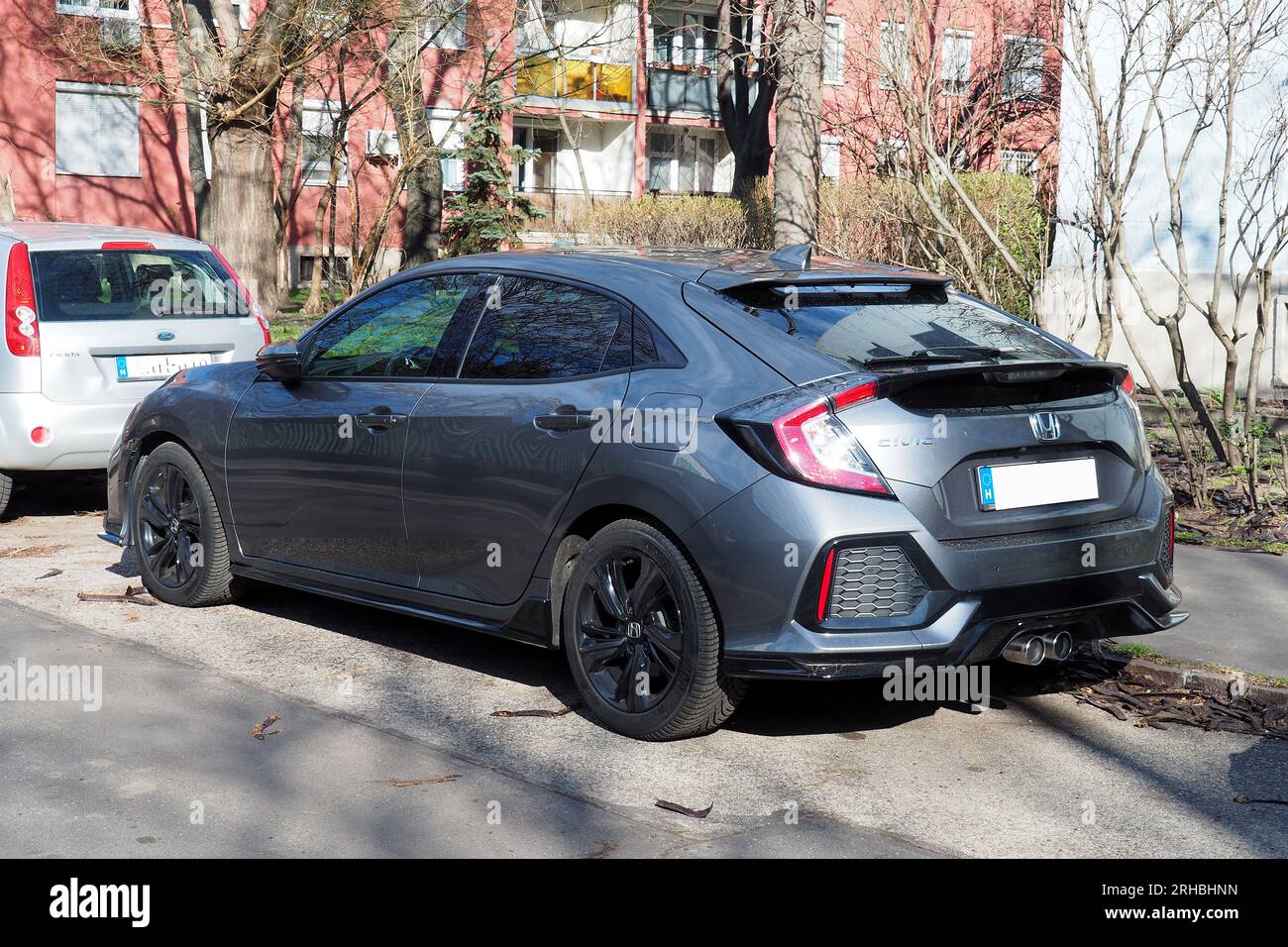 Honda Civic hatchback car, Japanese, Hungary, Magyarország, Europe ...