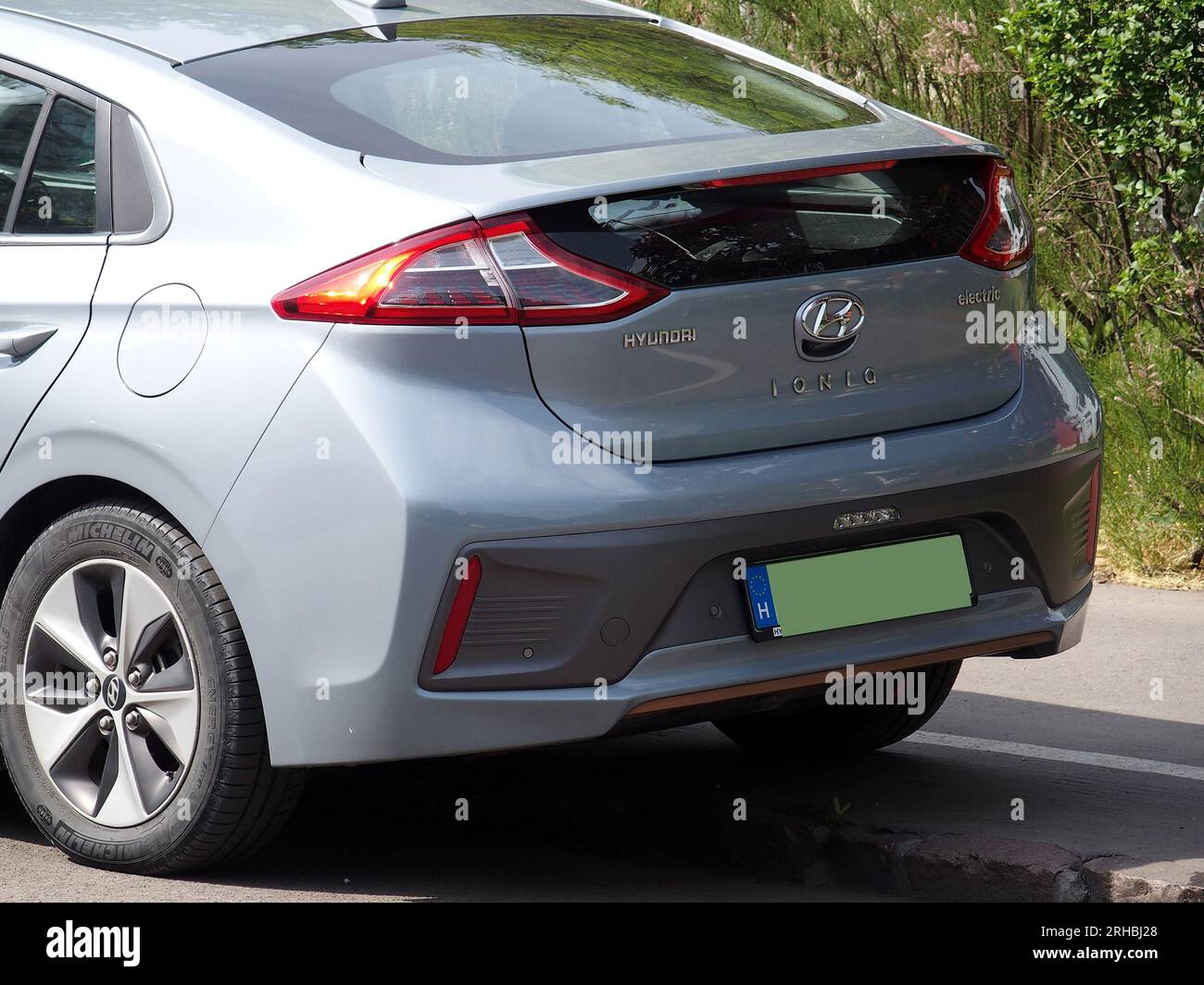 Hyundai Ioniq compact car, (South Korean multinational automotive ...