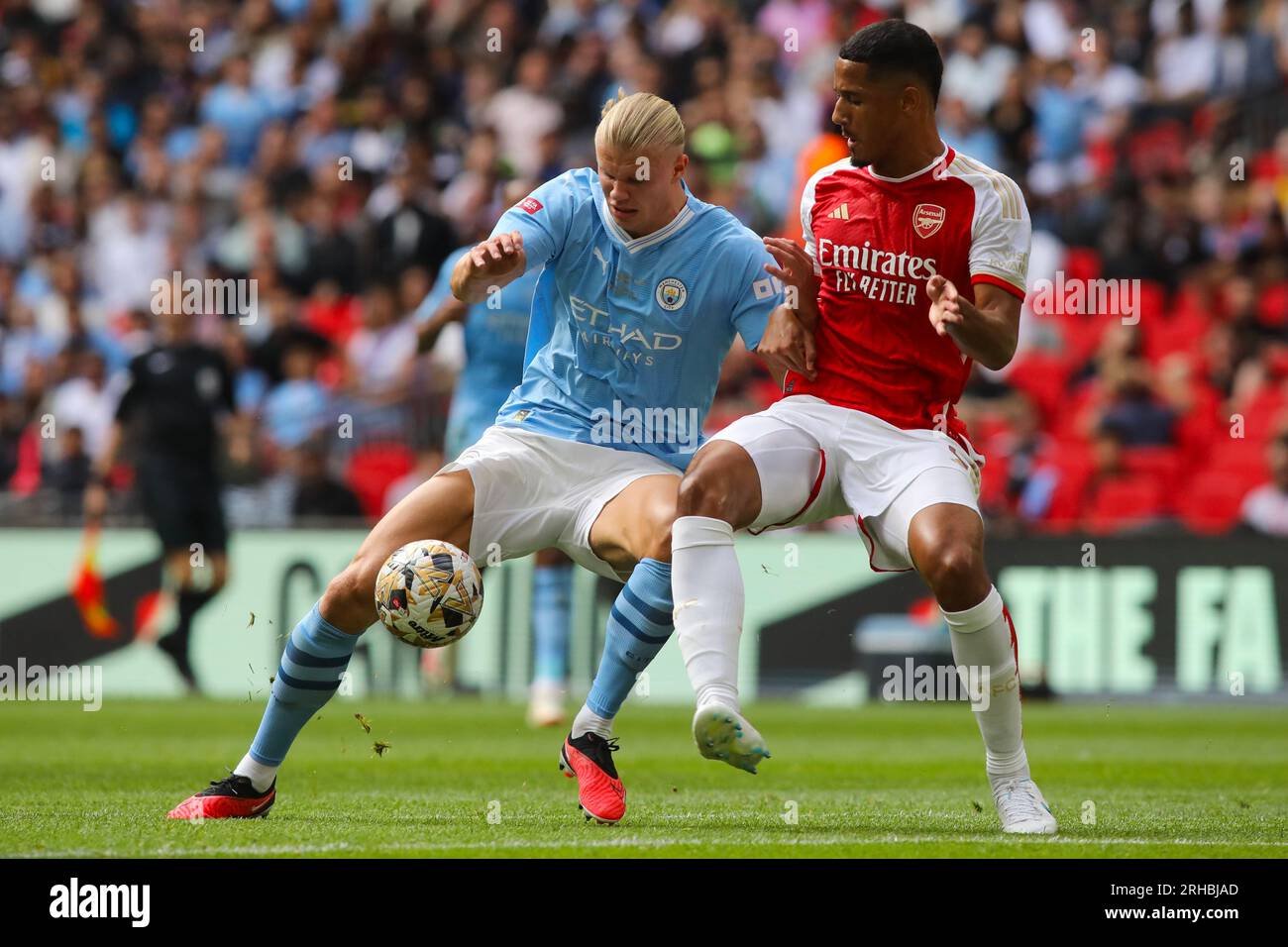 Erling haaland manchester city 2023 hi-res stock photography and images ...