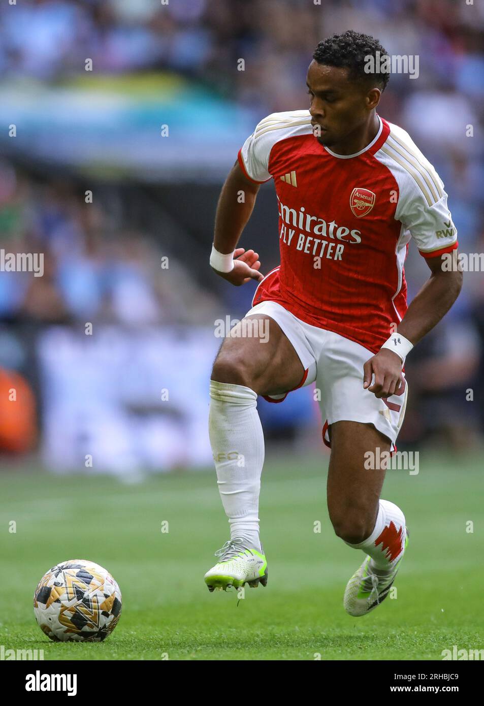 Jurrien Timber of Arsenal - Arsenal v Manchester City, FA Community ...