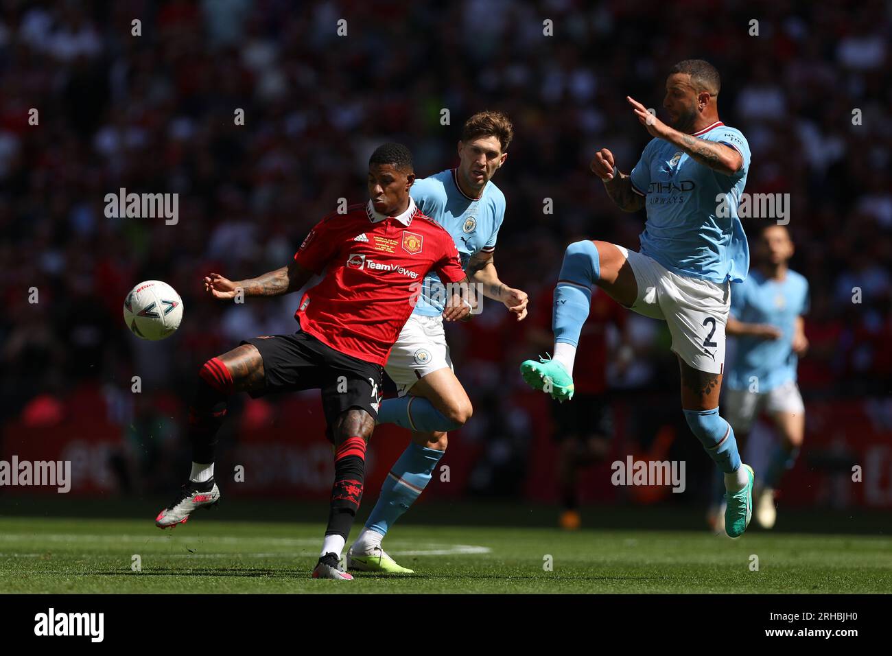 Marcus rashford manchester city 2023 hi-res stock photography and ...