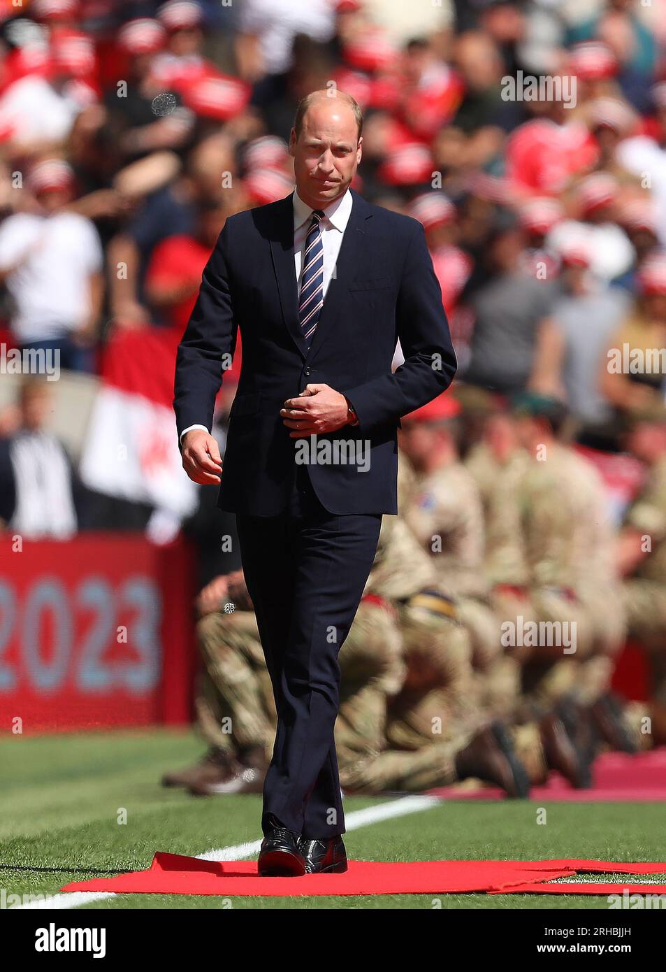 William, Prince of Wales - Manchester City v Manchester United, The ...