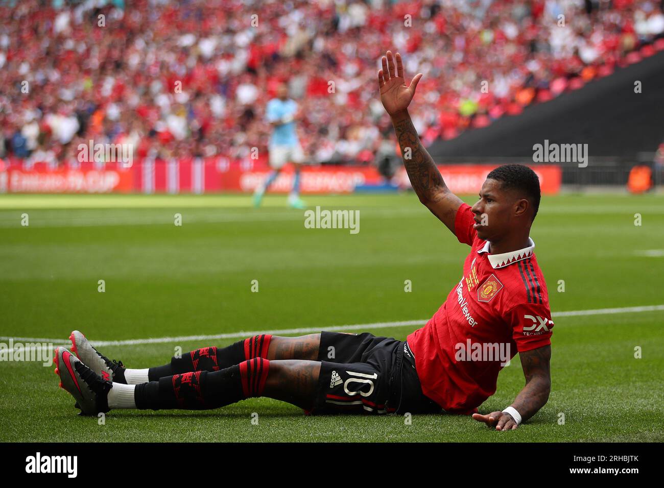 Marcus Rashford of Manchester United - Manchester City v Manchester ...