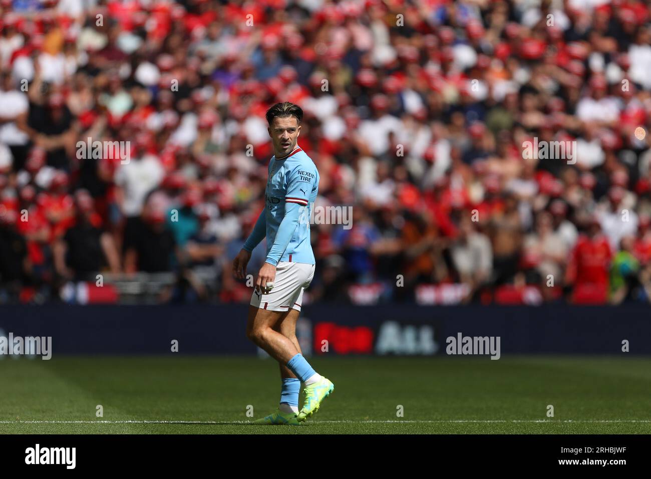 Jack Grealish of Manchester City - Manchester City v Manchester United ...